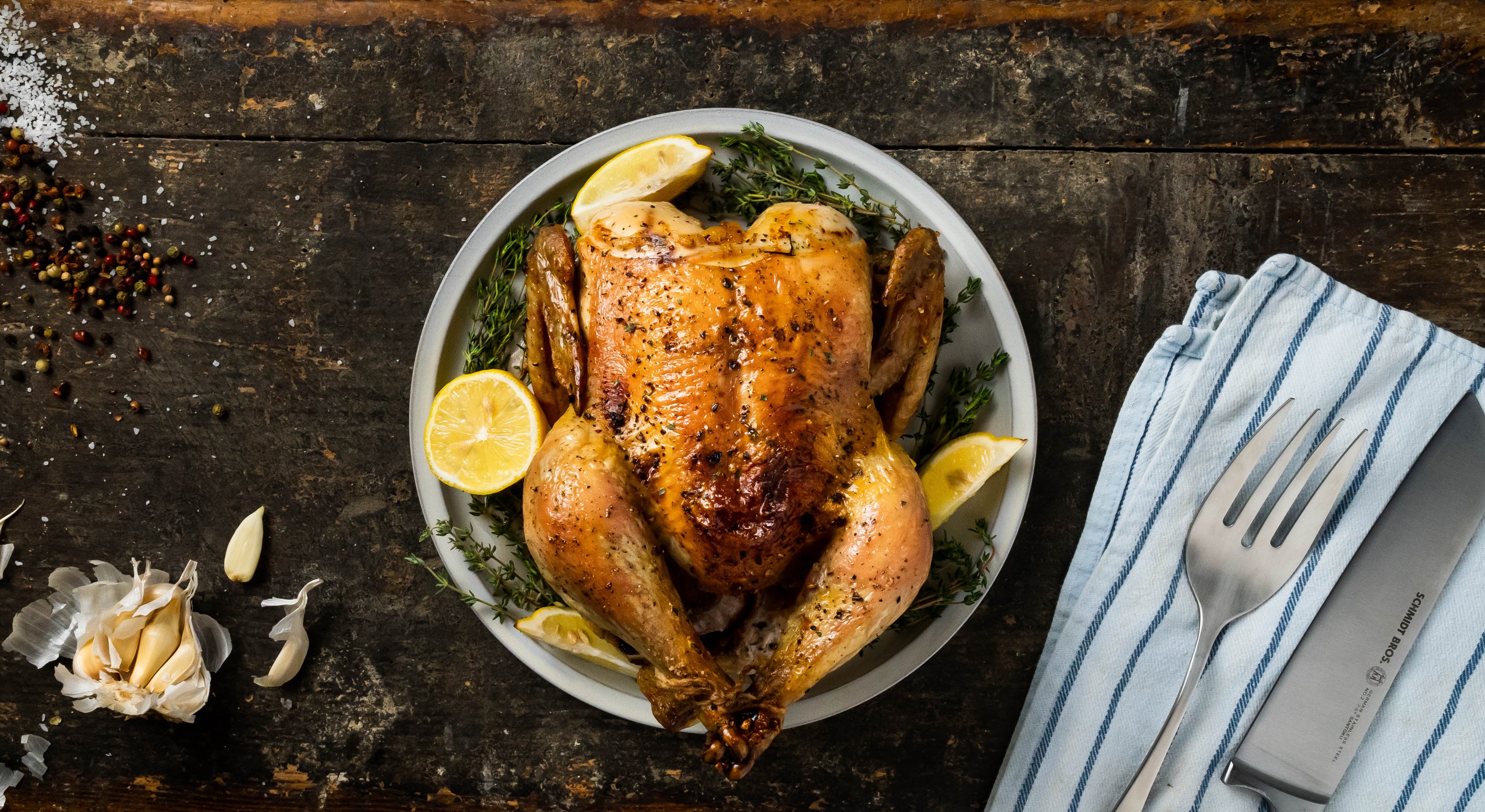 Simple Roasted Whole Chicken – P&K Family Farms